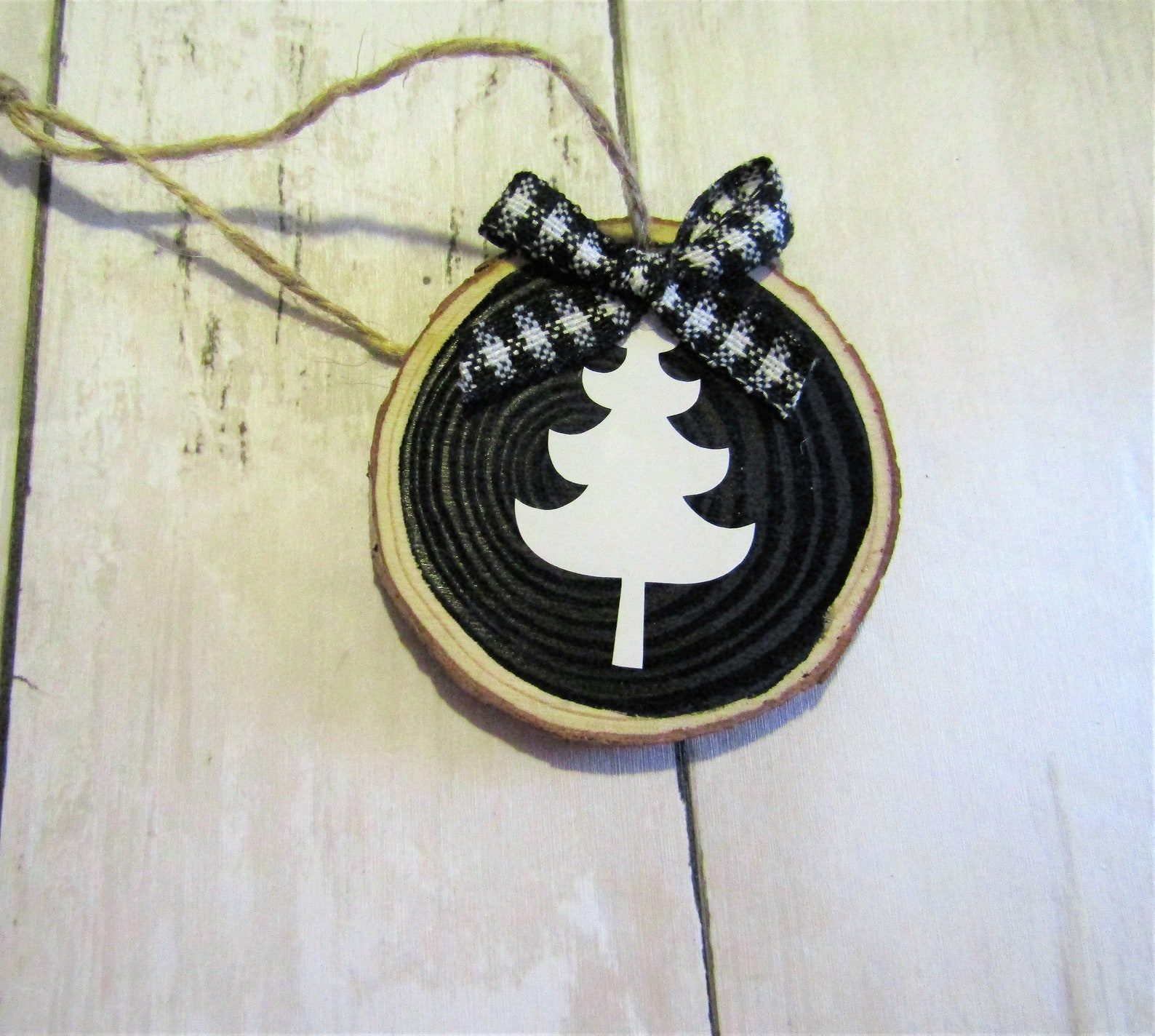Black Series Wooden Ornaments Christmas Ornaments Gift Tag - Etsy