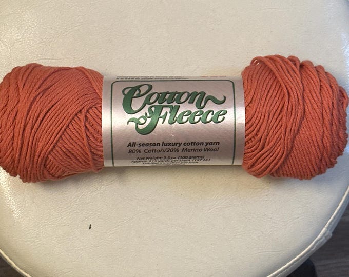 Brown Sheep Company Cotton Fleece Yarn - CW-625 Terracotta Canyon - Etsy