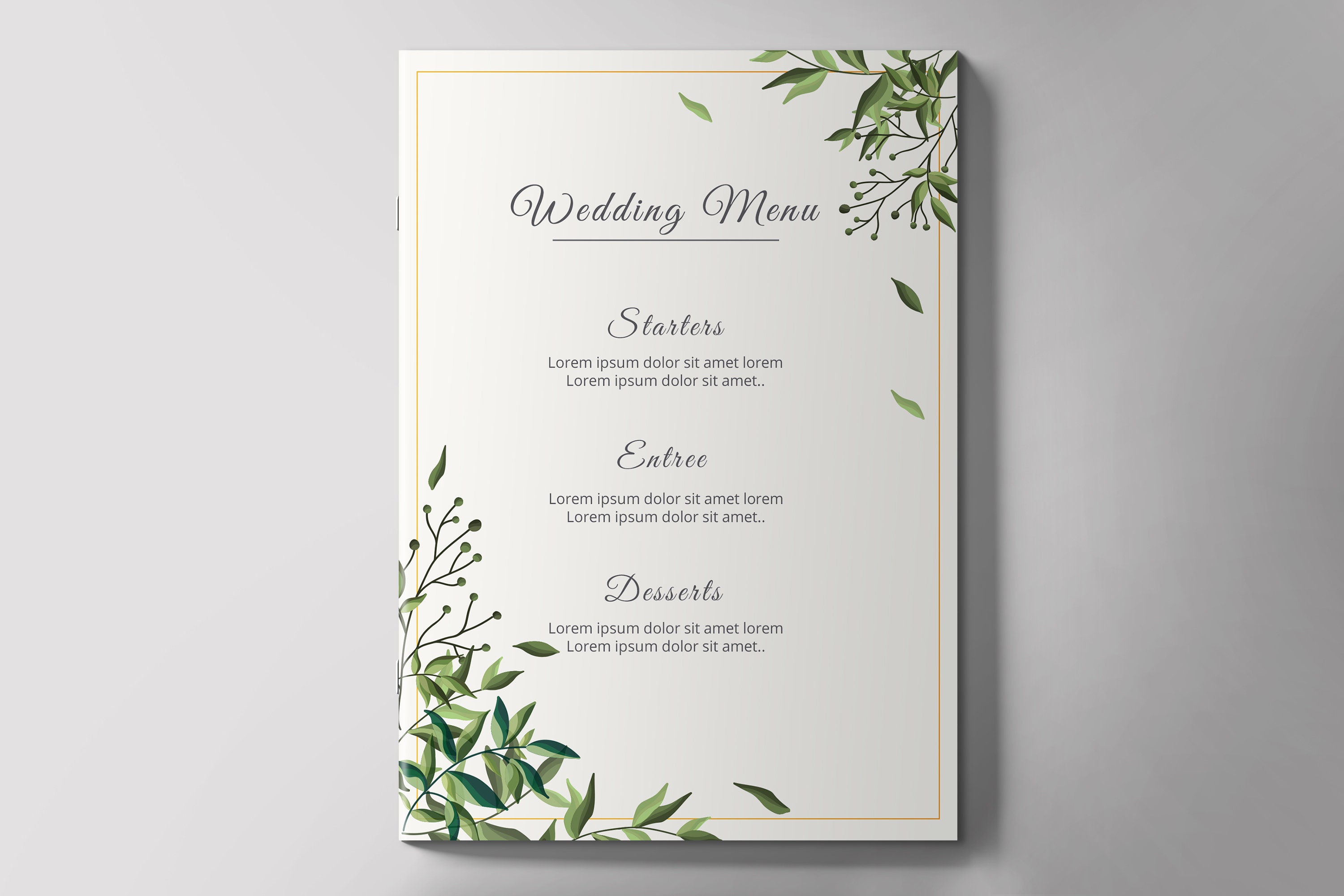 Wedding Invitation Template PSD Instant Download - Etsy
