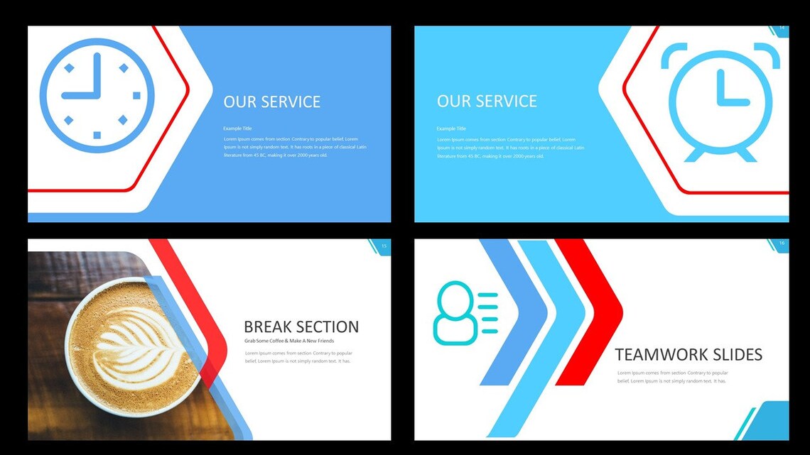 Minimal Design Powerpoint Template - Etsy