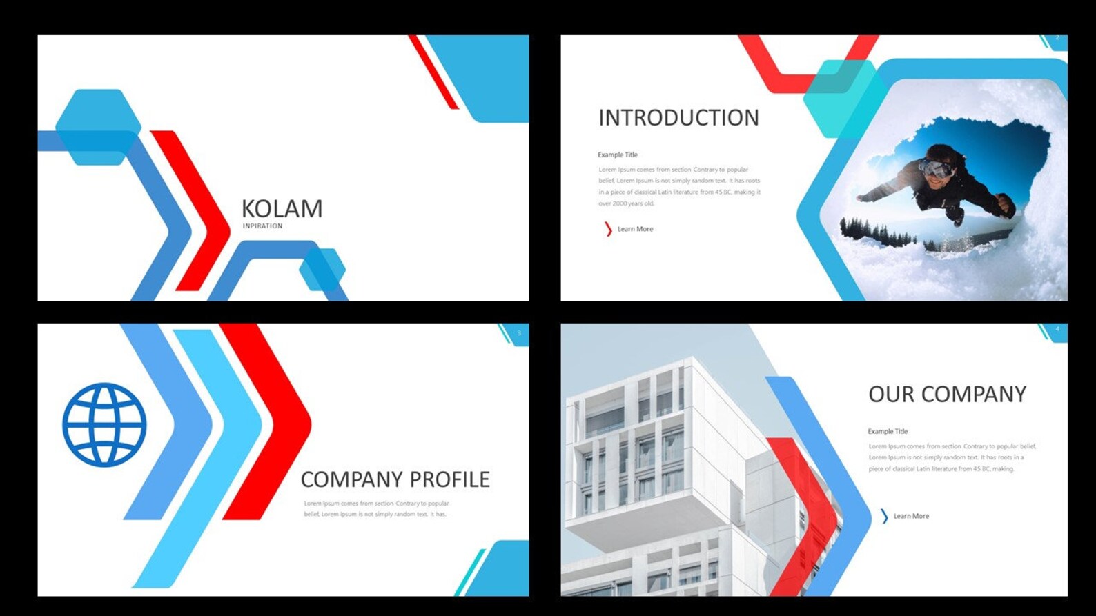 Minimal Design Powerpoint Template - Etsy