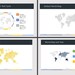 World Map Infographics Powerpoint Template | Professional PPTX ...