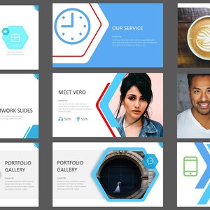 Minimal Design Powerpoint Template - Etsy