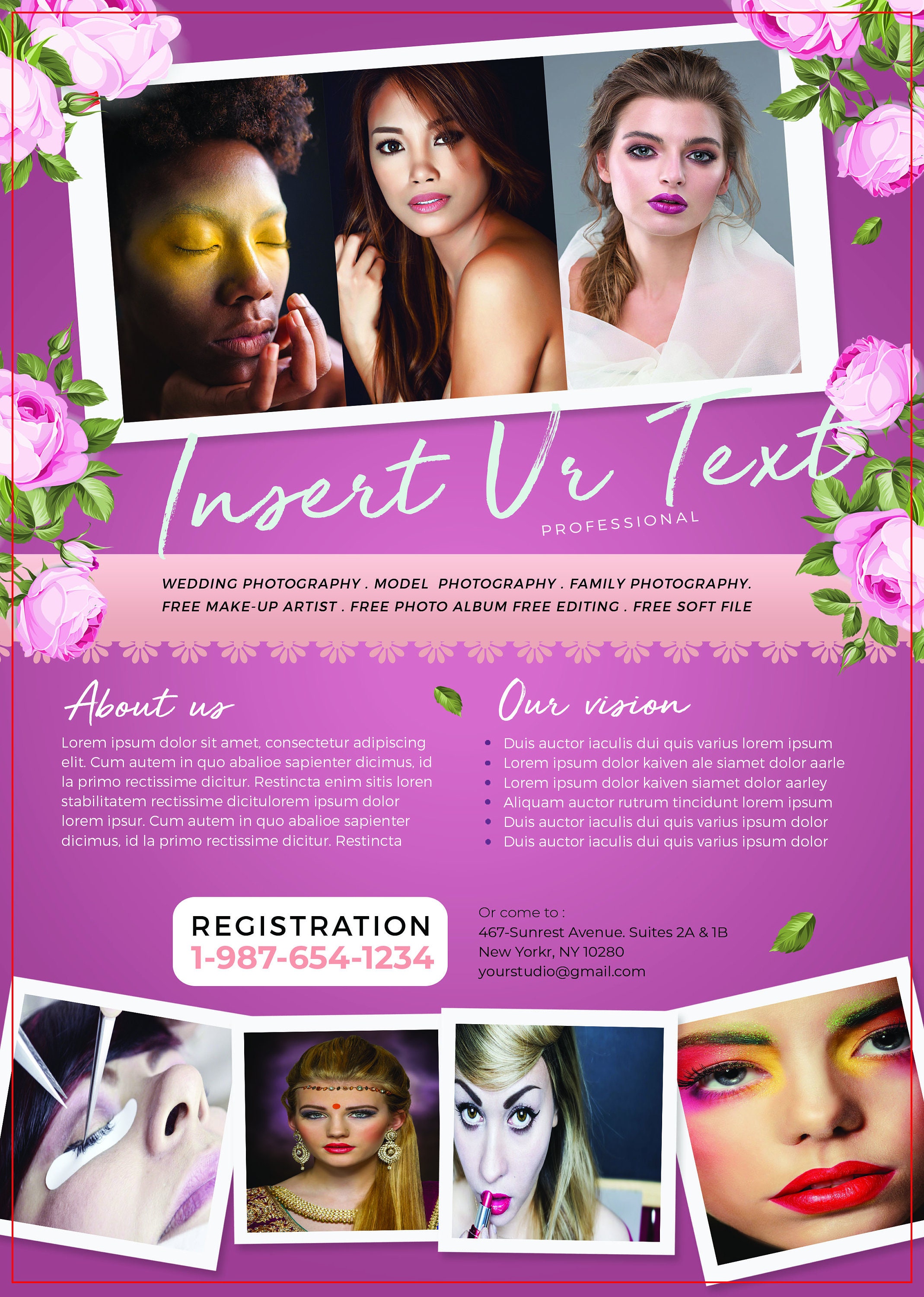 Beauty Salon Price List Flyer Marketing Price List Flyer Salon Flyer ...