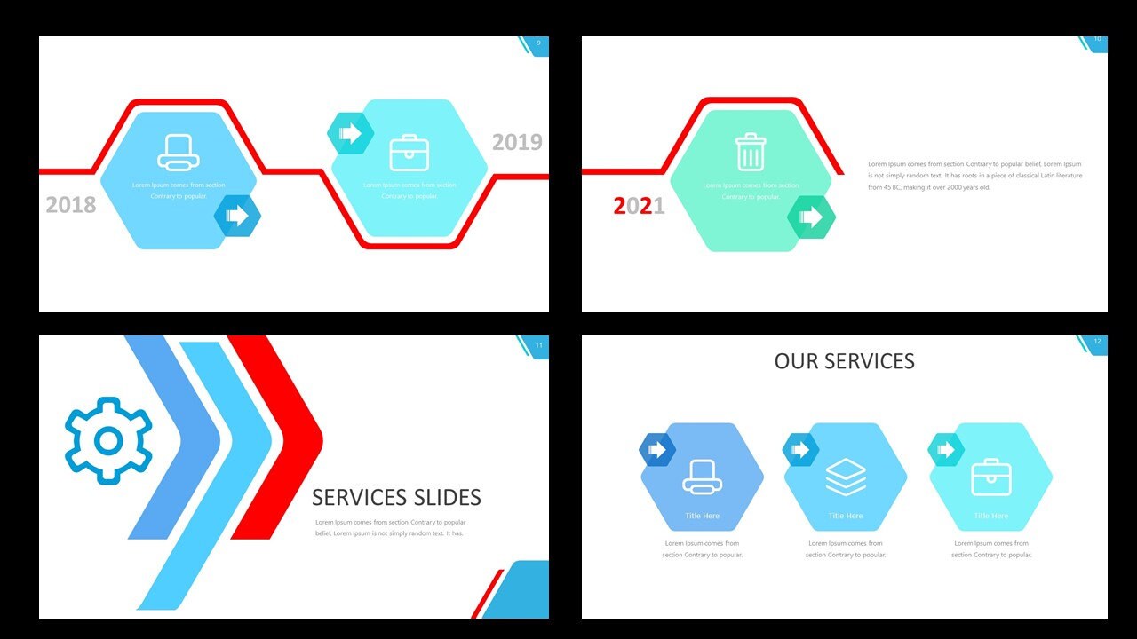 Minimal Design Powerpoint Template - Etsy