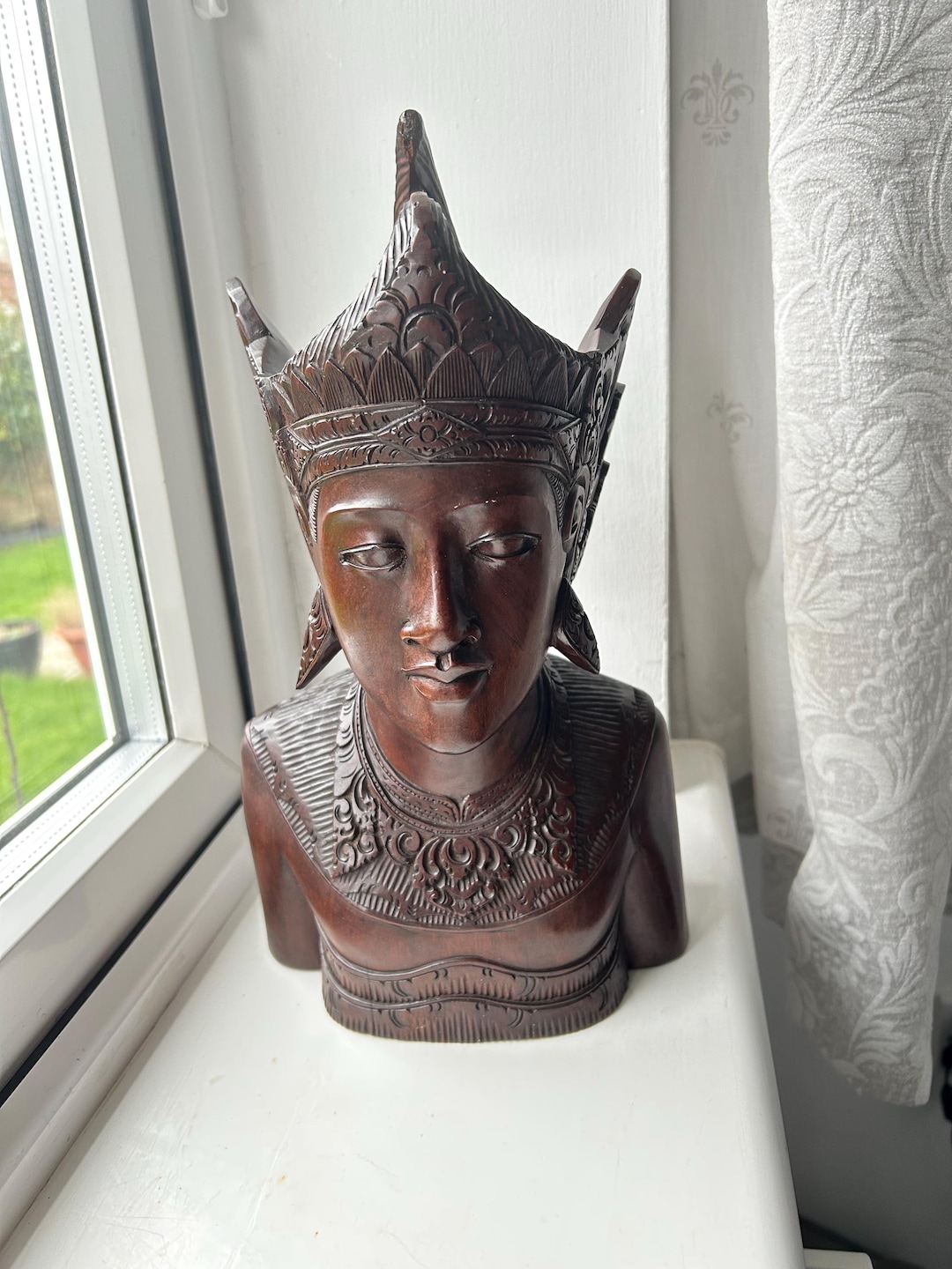 A. Fatimah, Bali, Indonesian 1940's Rare Exquisite Designed Sculpture ...