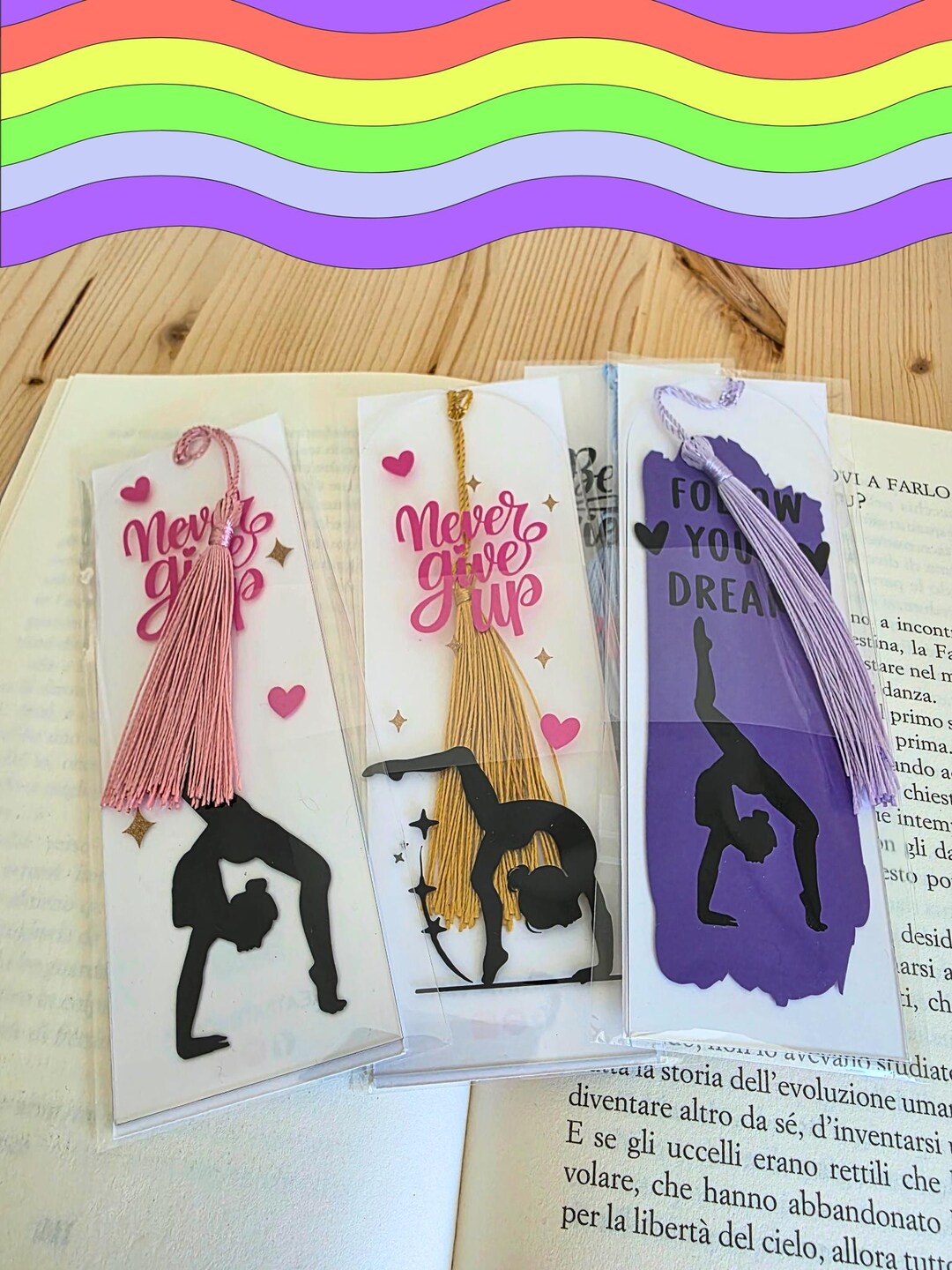 Rhythmic Gymnastics-themed Bookmark, a Perfect Gift for Anyone Who ...