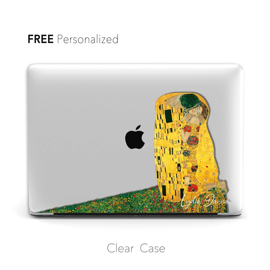 Gustav Klimt 'the Kiss' MacBook Case, Personalized Clear Laptop Cover ...
