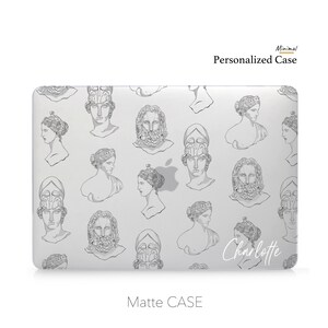 Greek Gods Sculpture Clear MacBook Case, Elegant Matte Case | MacBook ...