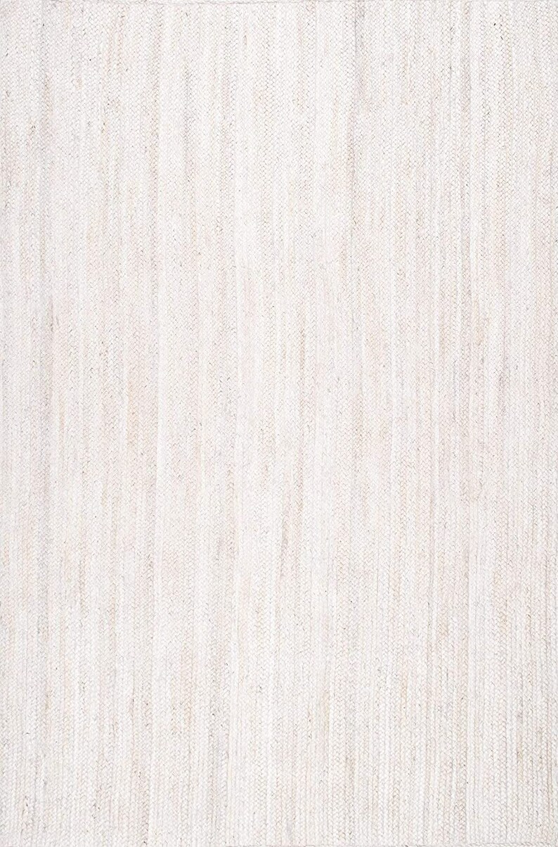 Extra Large Jute Rug in Warm White. Ecologic Jute and Herb Dye - Etsy