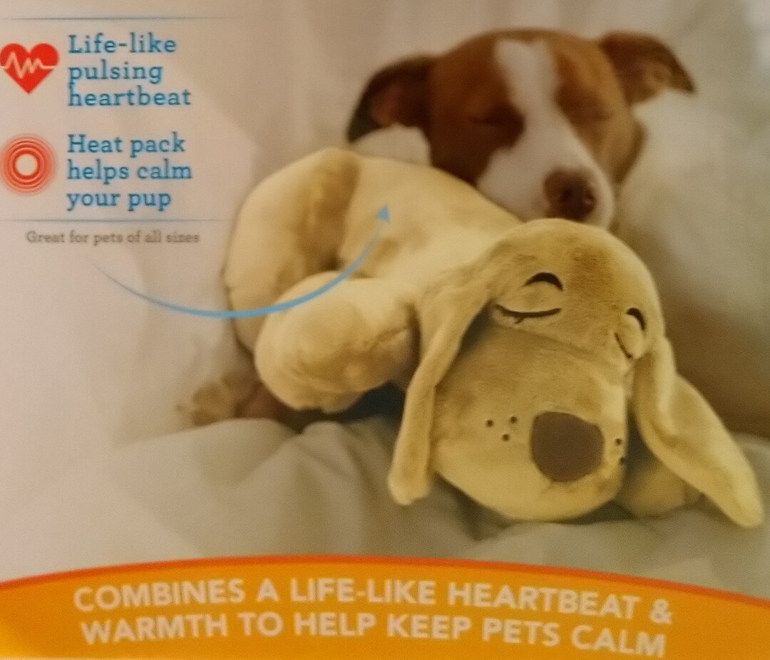 Huggie Pup Puppy Relax and Comfort Dog Pet Calm Companion Life Like ...
