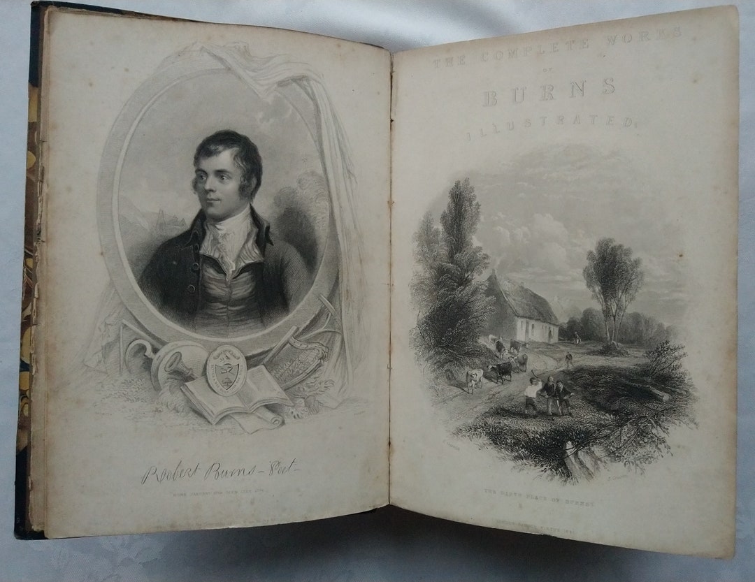 Allan Cunningham Archibald Hastie the Complete Works of Robert - Etsy