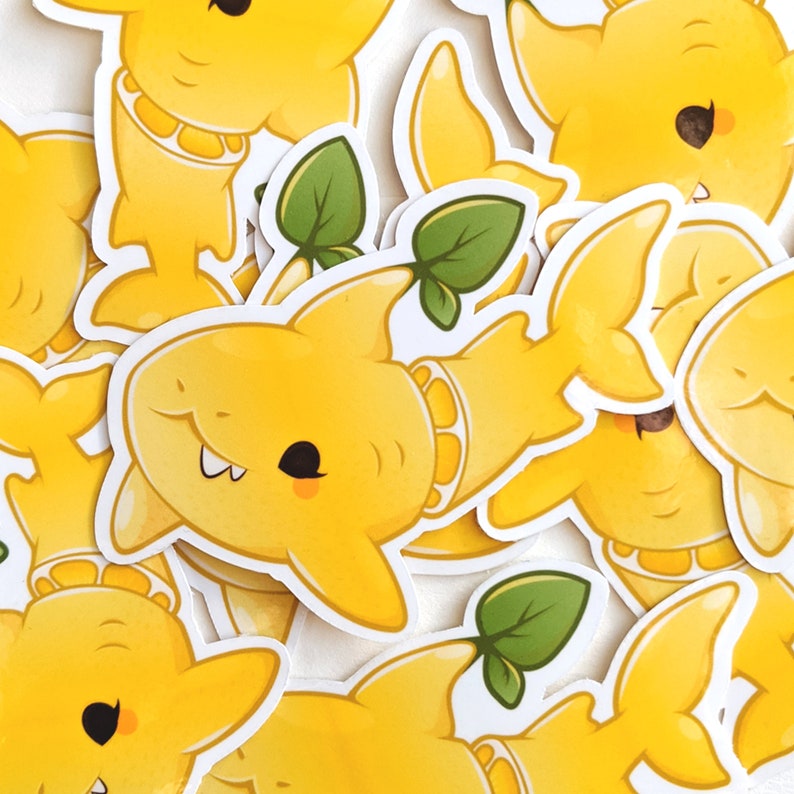 Lemon Shark Sticker | Etsy