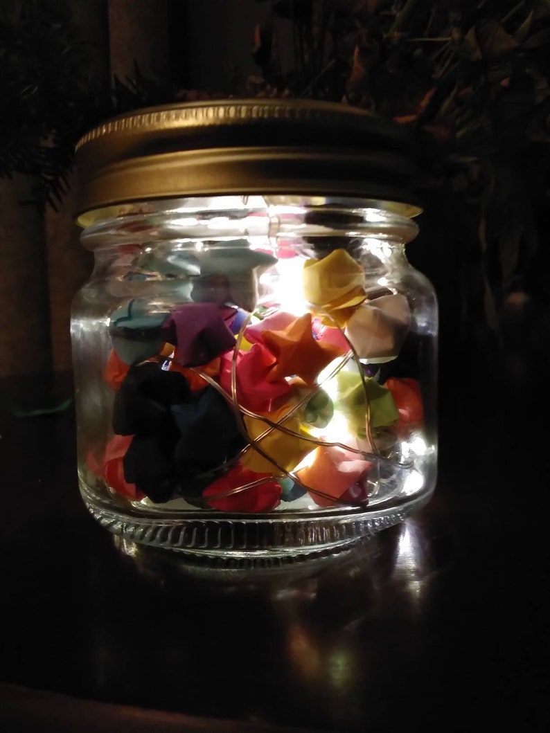 Lucky Star Jar - Etsy