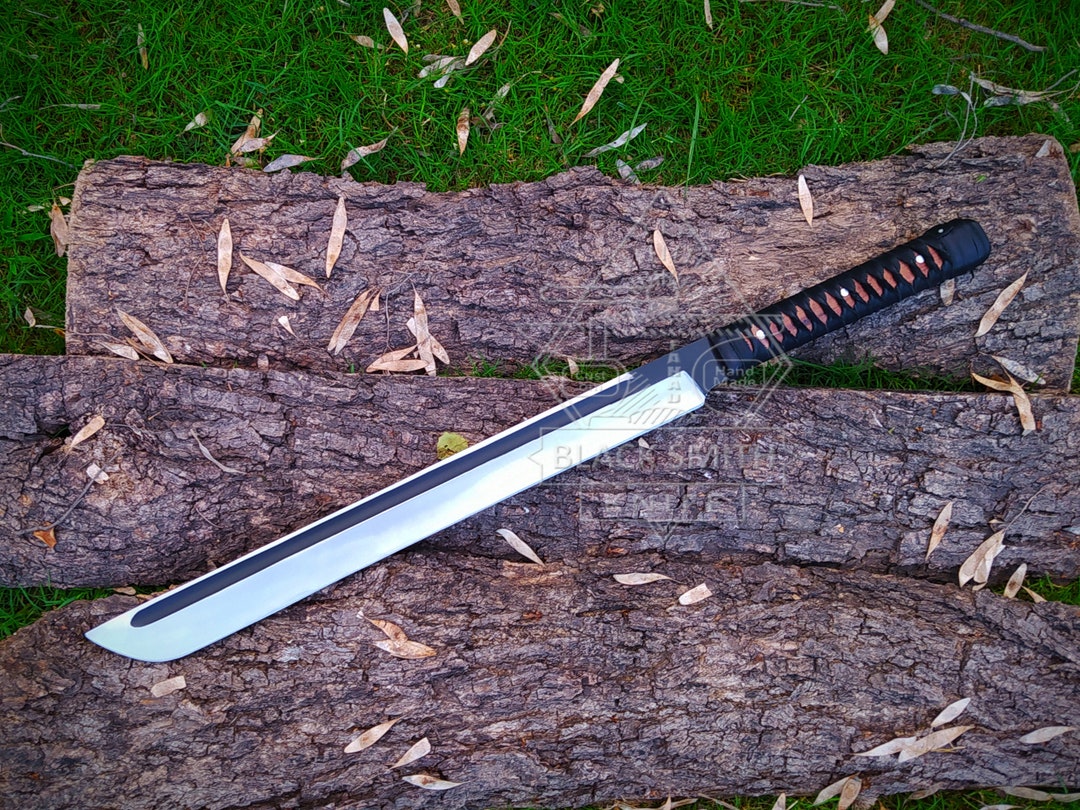 Custom Handmade Katana Sword 30 Inches High Carbon Steel 1095 Hunting ...