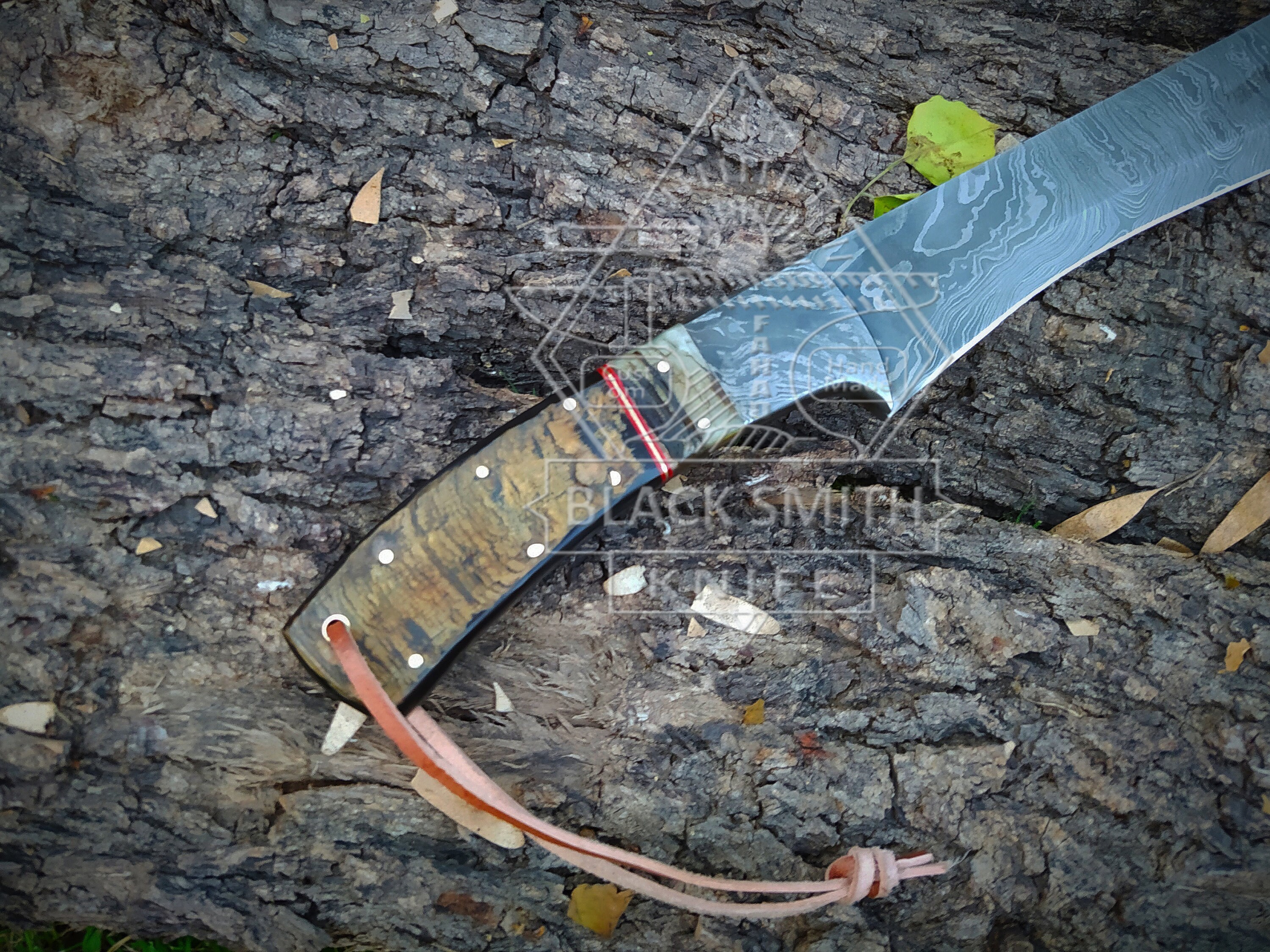 Custom Handmade Machete Sword 26 Inches Damascus Steel Hunting/machete ...