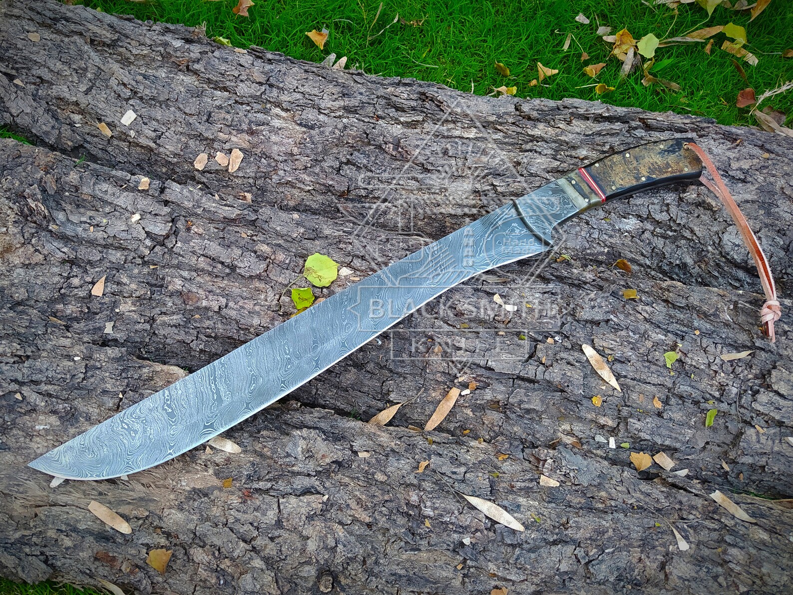 Custom Handmade Machete Sword 26 Inches Damascus Steel Hunting/machete ...