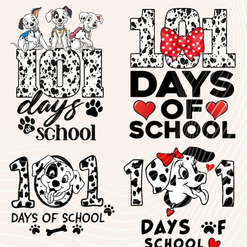 101 Dalmatians Svg - Etsy