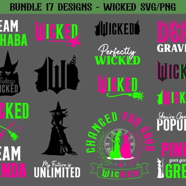Wicked the Movie Svg - Etsy