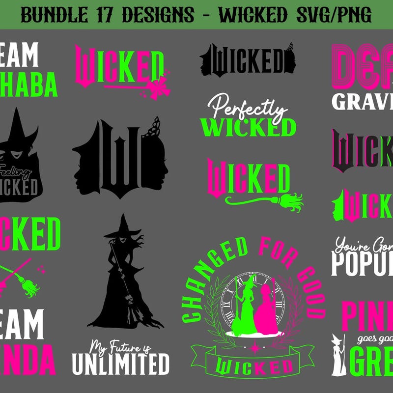 Wicked the Movie Svg - Etsy