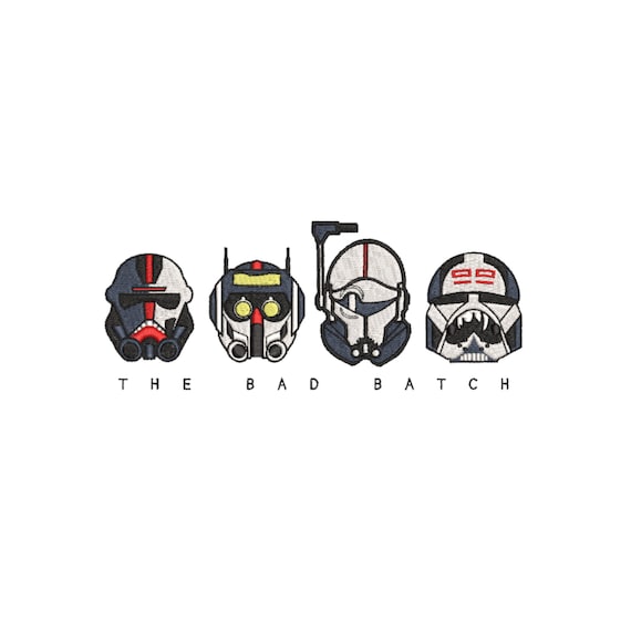 Star Wars the Bad Batch Machine Embroidery Design. - Etsy