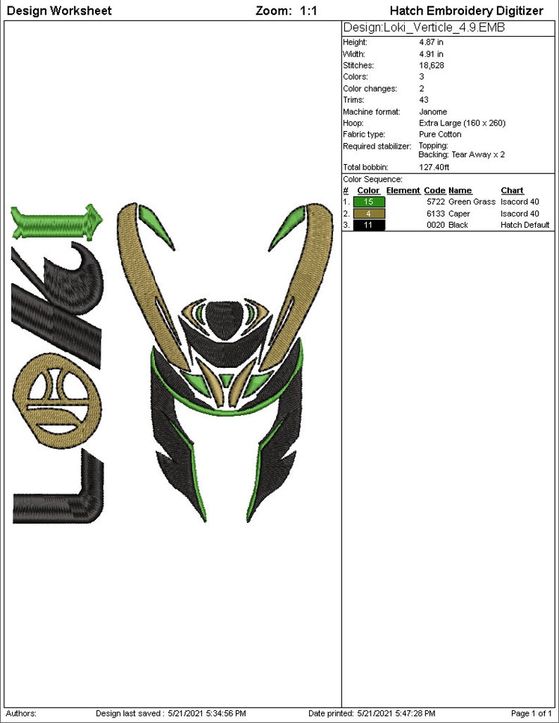 Loki God of Mischief BUNDLE Inspired Machine Embroidery - Etsy