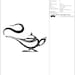 Aladdin's Genie Lamp Machine Embroidery Design. Multiple Sizes - Etsy