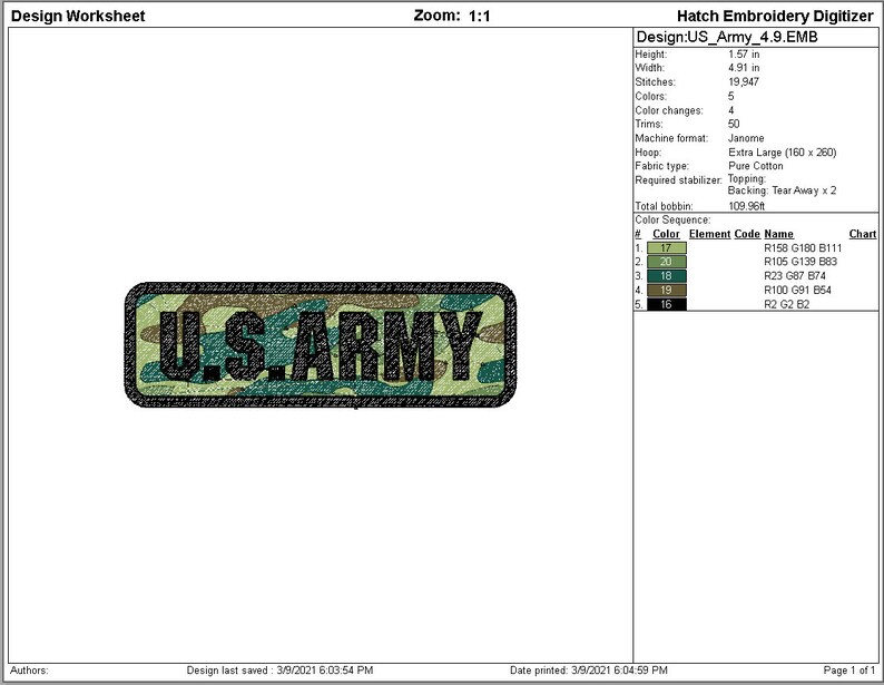 Camo us Army Machine Embroidery Design. Multiple - Etsy