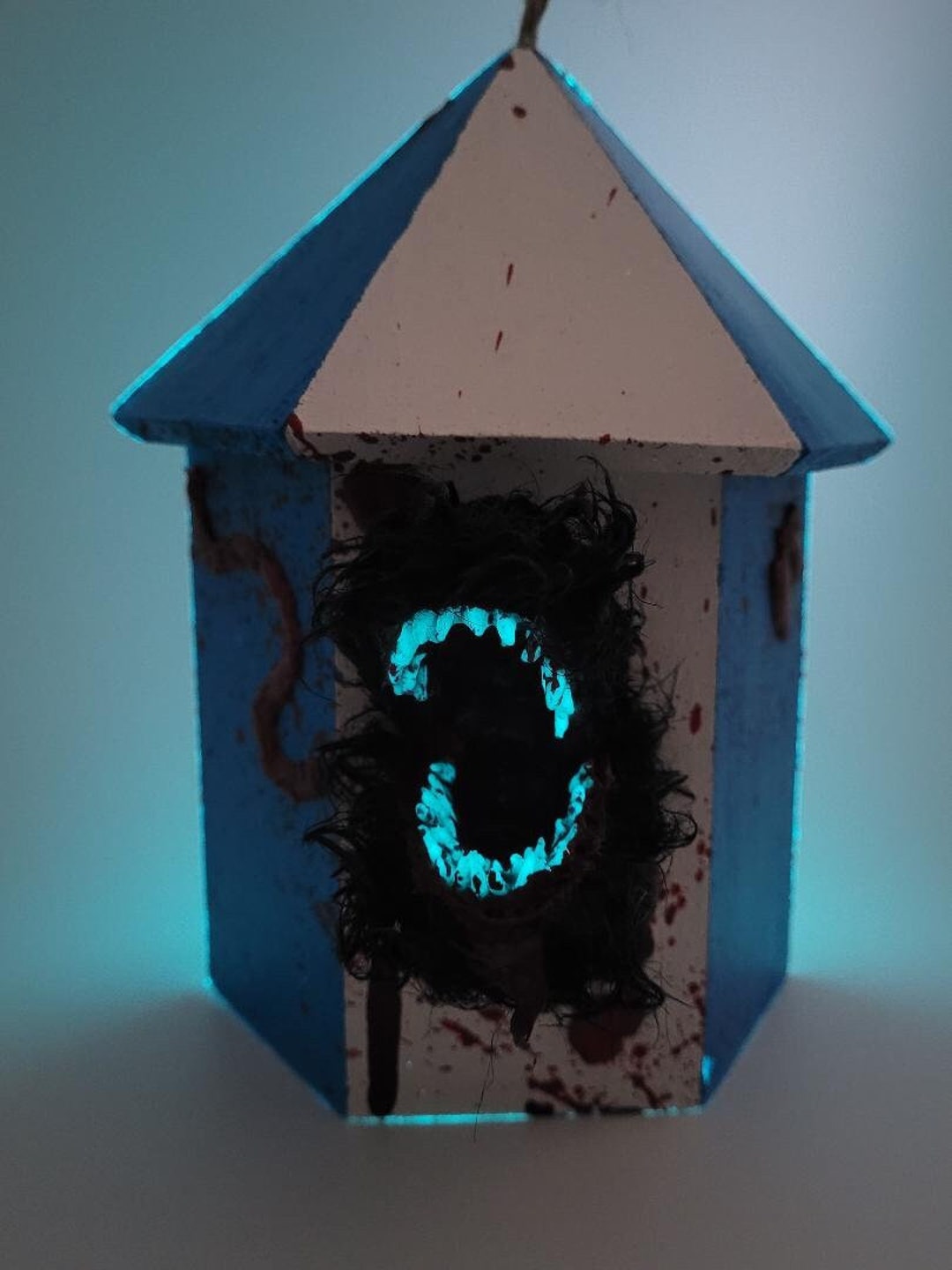 Assault the Building Circus Booth Birdhouse-style Miniature With Real Fox Teeth - Etsy