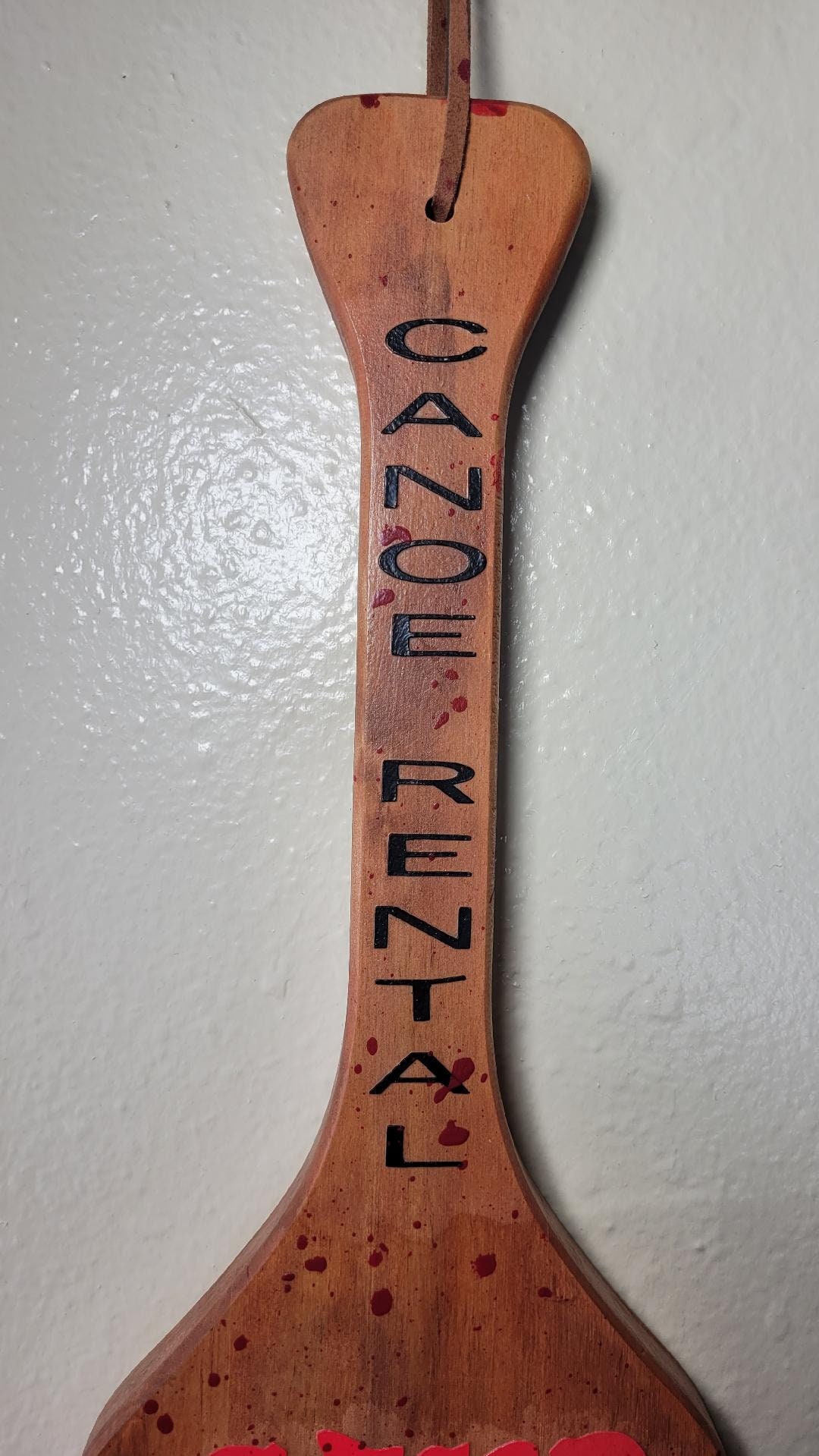 Masked Lake Killer Canoe Paddle Sign - Etsy