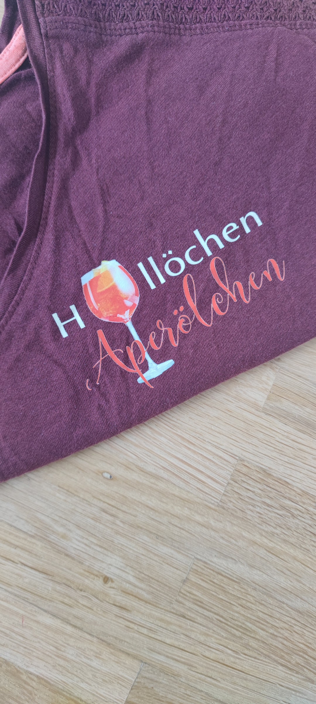 Pimp My Shirt Cool Iron-on Image as DTF Transfer With Aperol Saying for ...