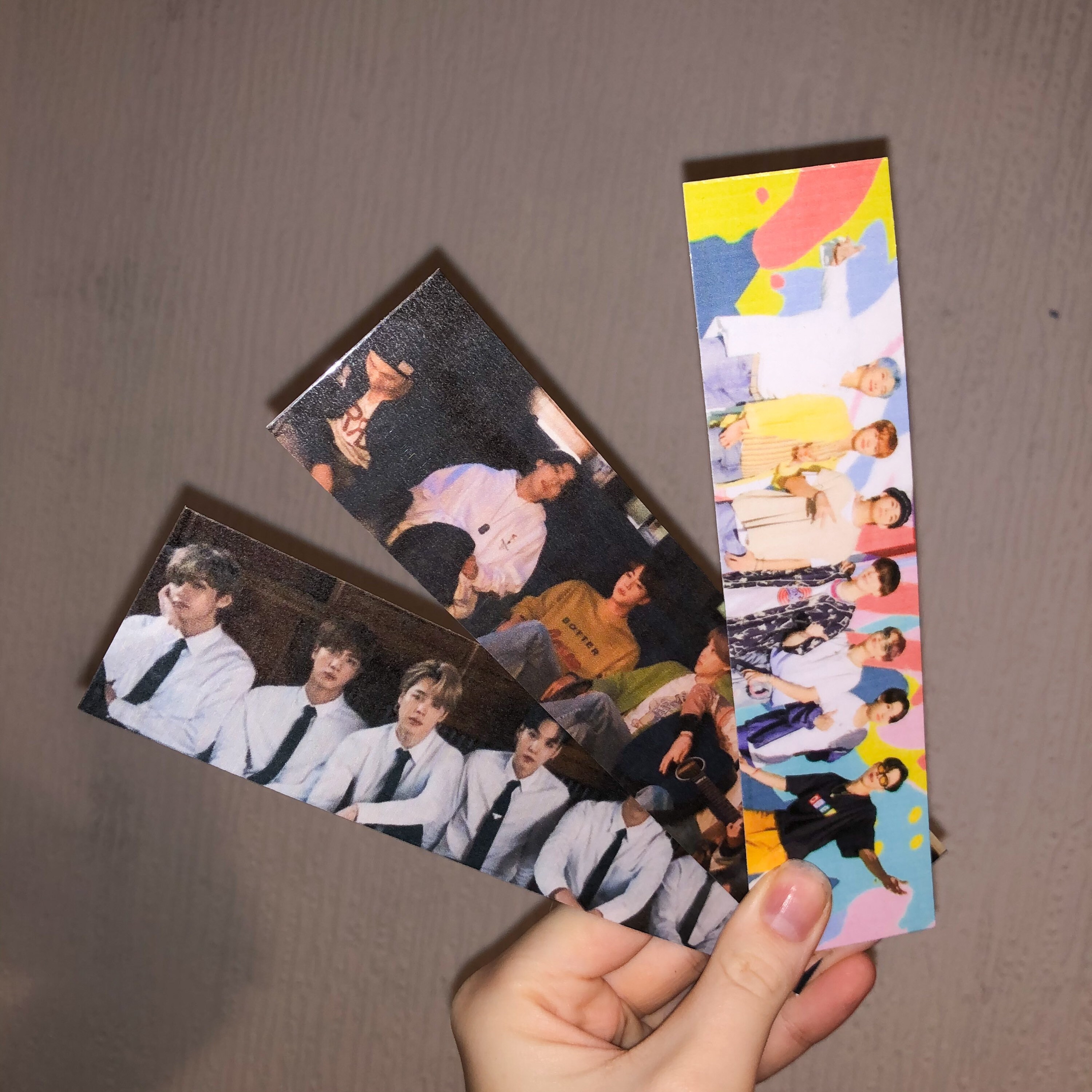 BTS Bookmarks Printable