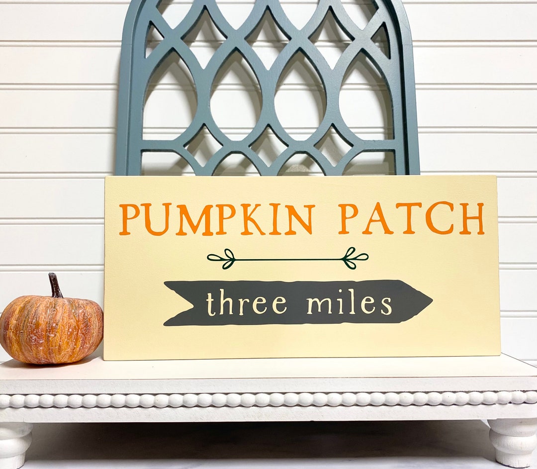 Pumpkin Patch Sign, Wood Sign, Pumpkin Farm Sign, Farmhouse Fall Decor ...