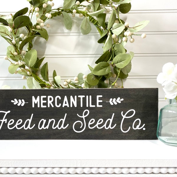 Feed and Seed Wooden Signs - Etsy