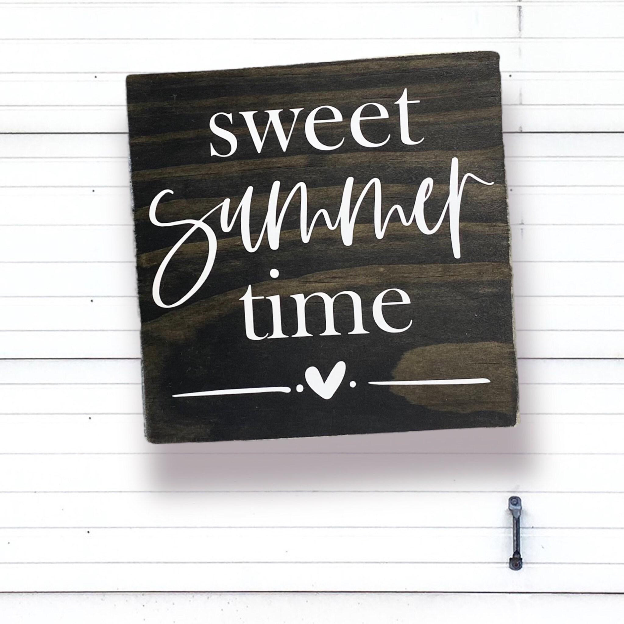 Sweet Summer Time Wood Sign, Summer Sign, Shelf Sitter, Summertime ...
