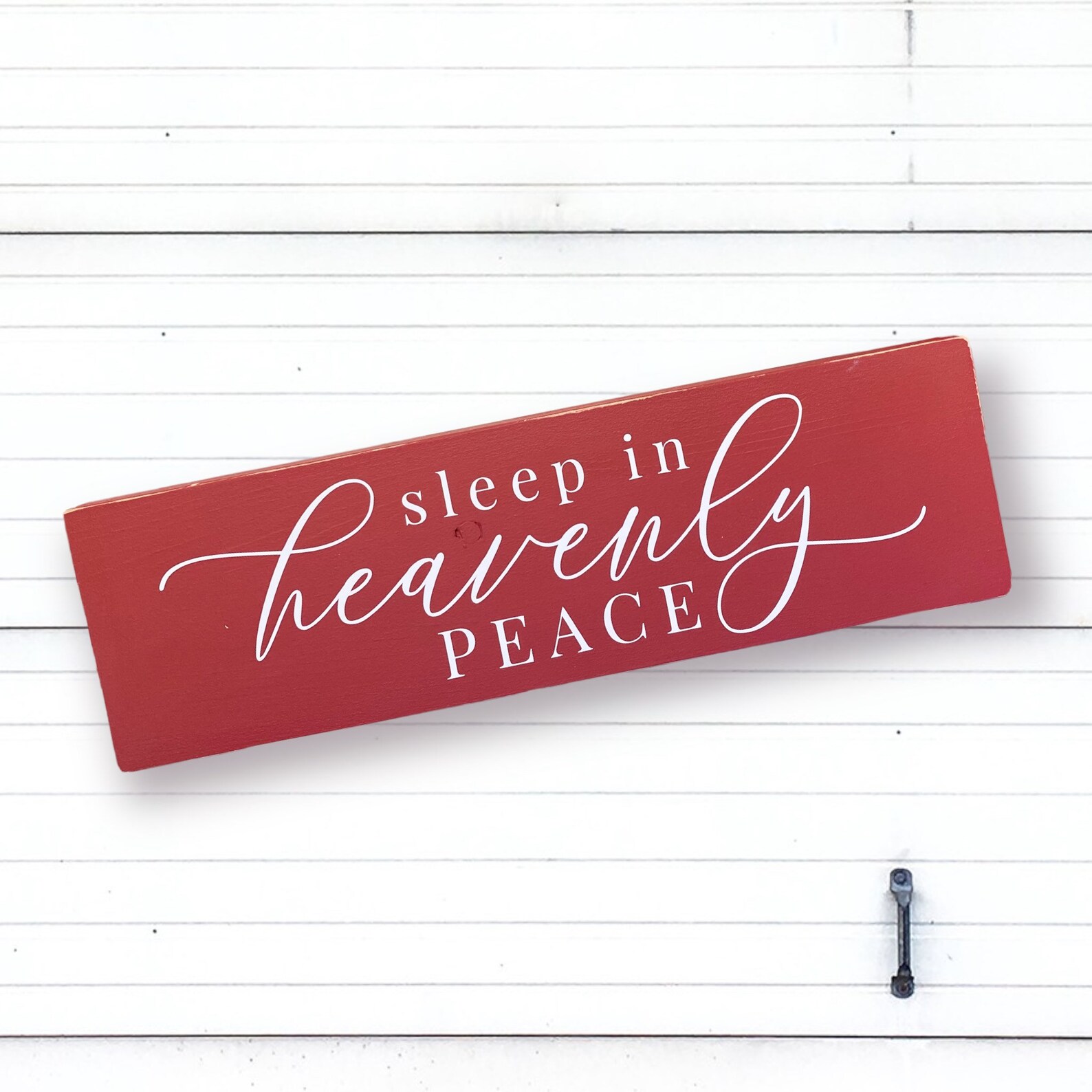 Sleep in Heavenly Peace Sign Farmhouse Christmas Decor - Etsy