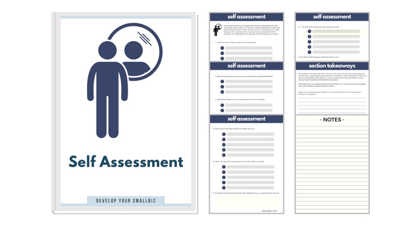 Small Business Self Assessment Worksheet - Etsy