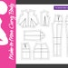 Barbie Articulated Silkstone the Basic Pattern Set Block Sloper ...