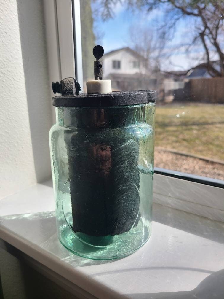 Antique Glass Batteries - Etsy