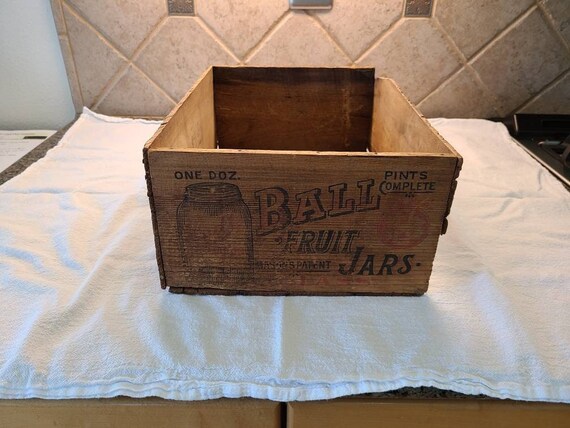 Very Rare Pint Ball Jar Shipping Box | Etsy
