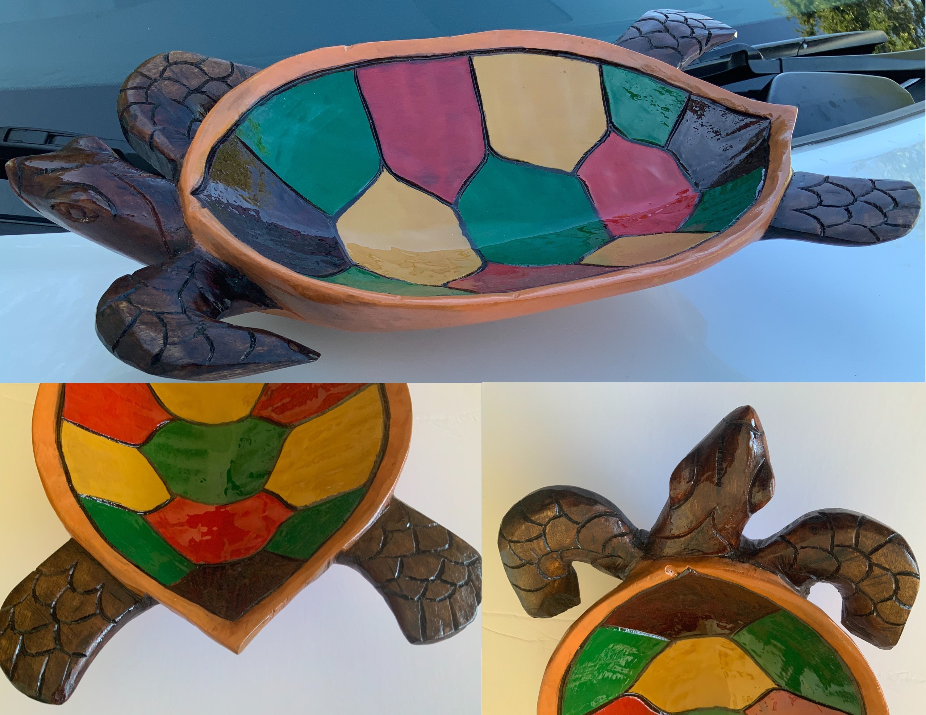 Wood turtle Wooden turtle sculpture Wooden Sculpture | Etsy