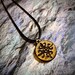 Cherokee Symbol for Unity in Diversity Wood Engraved Pendant Cord ...