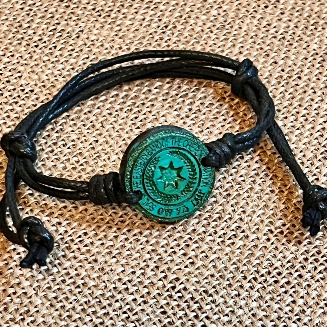 Eastern Band of Cherokee 1 Inch Wood Engraved Pendant Adjustable Slip ...