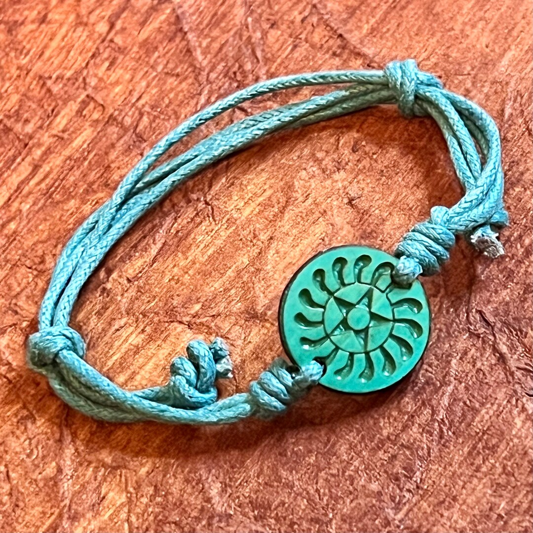 Cherokee Symbol for Transformation All Wood 1 Inch Engraved Pendant ...