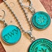 Cherokee Nation Inspired Wood Engraved Metal Bezel Earring and Chain ...