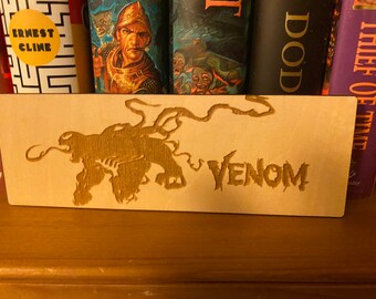 Venom Bookmark - Etsy