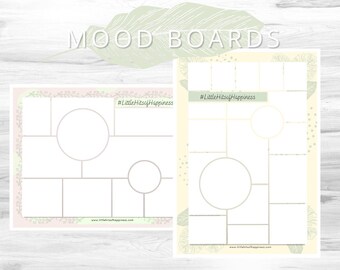 Yellow Vision Board - Etsy