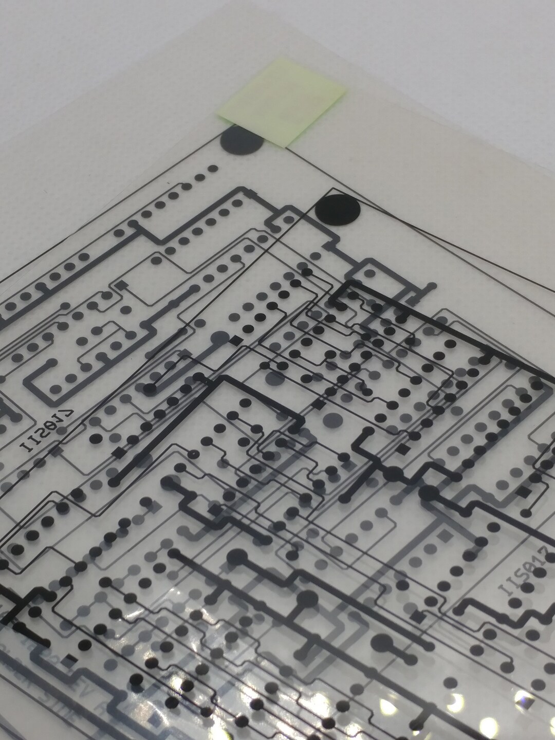Printed Circuit Pattern PCB on Transparency Sheets 5 Pcs Set Mask ...