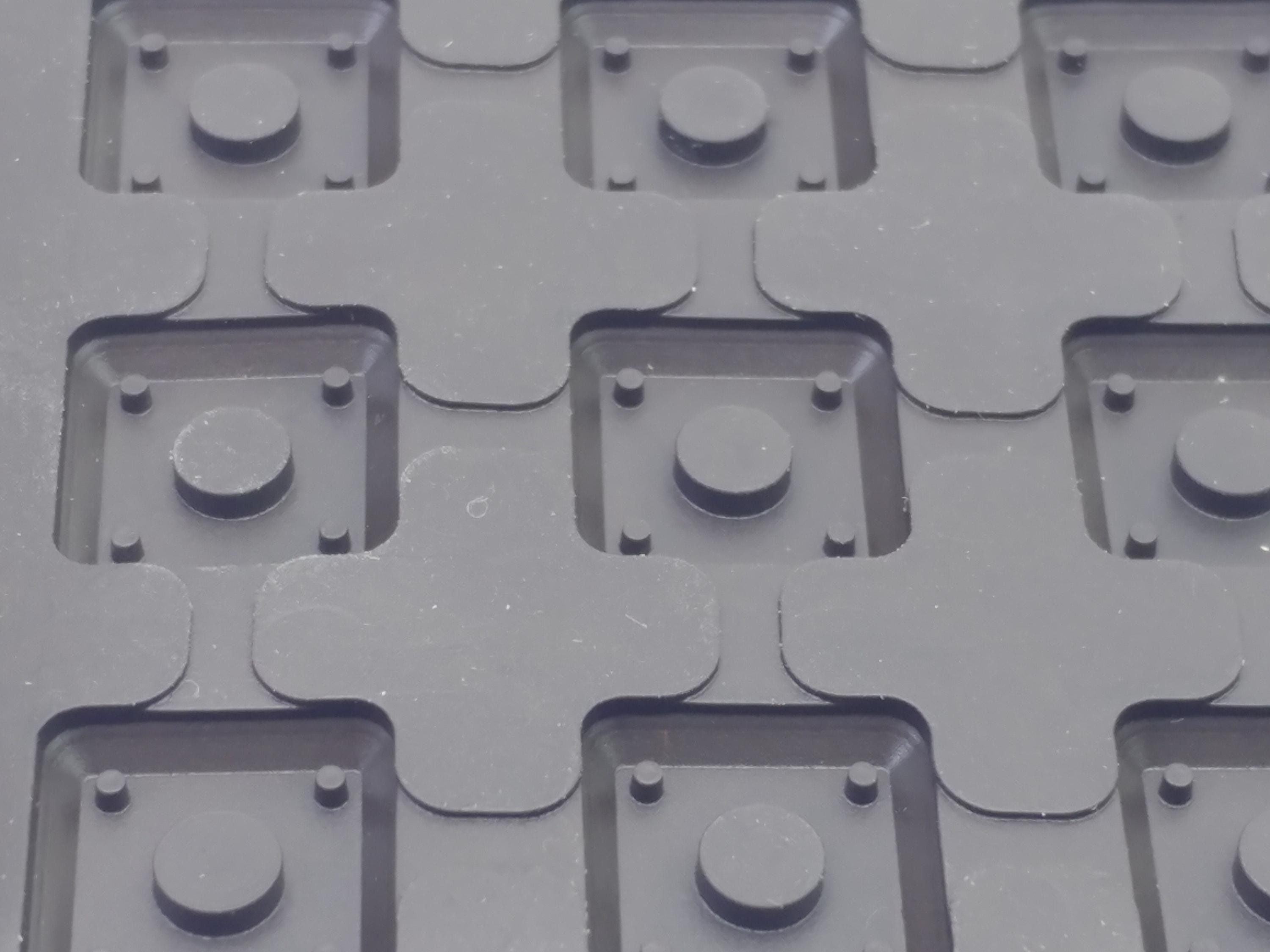 4x Rubber Telephone Keypad Classic Dialpad DTMF Dial Phone Silicone ...