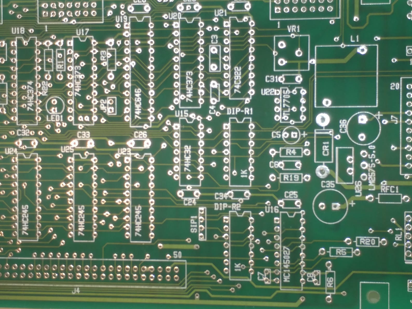 4x Printed Circuit Board PCB Bare Unpopulated Medium 4x - 13 3/8" X 4 ...